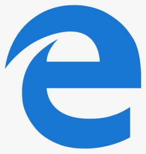 Microsoft Edge Icon On Transparent Background - Microsoft Edge Icon ...