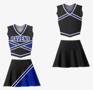 One Tree Hill Ravens Cheerleader Uniform Stitch Sewn - Tree Hill ...