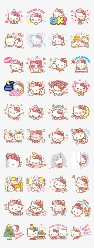 Hello Kitty Animated Stickers - Hello Kitty - Free Transparent PNG ...