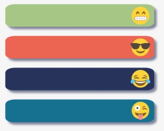 Slimline Labels - Emoji - Colorfulness - Free Transparent PNG Download ...