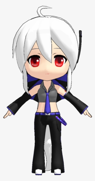 Coa Tda Haku - Haku Vocaloid Mmd - Free Transparent PNG Download - PNGkey