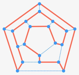 The Dodecahedron Graph With 20 Vertices, 30 Edges, - Coffee Table ...