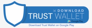 5aa8800f11c8585326c469c1 Download Blue - Trust Wallet Logo - Free ...