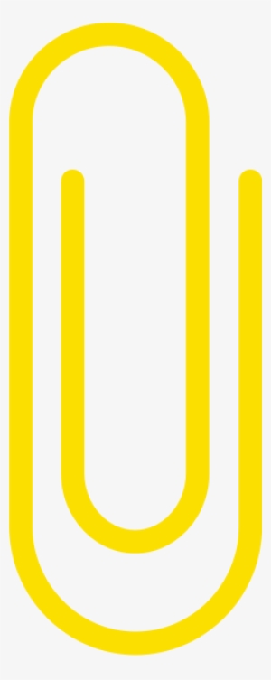 Paperclip Yellow - Paper Clip Icon - Free Transparent PNG Download - PNGkey