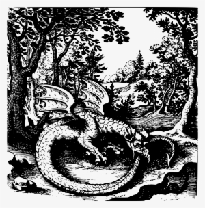 Big Image - Early Depictions Of Dragons - Free Transparent PNG Download ...