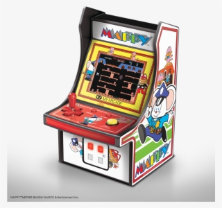My Arcade Mappy Micro Player Retro Arcade Cabinet - Free Transparent ...