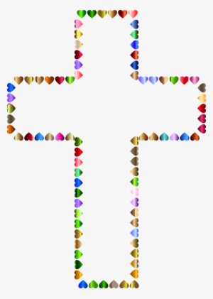 Colorful Prismatic Chromatic Transparent Image - Hd Cross Png Colorful ...