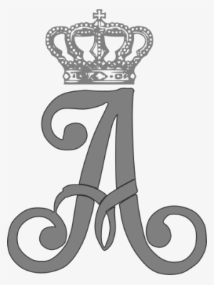 Imperial Monogram Of Empress Alexandra Feodorovna Of - Symbols Of ...