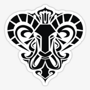 Aries Zodiac Sign With Butterfly Tattoo Design - Aries Butterfly Tattoo ...