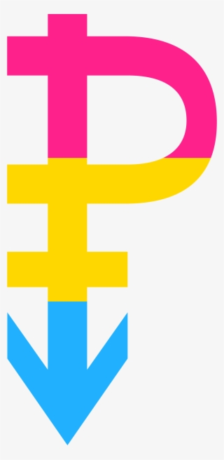What Does The Pansexuality Flag And Symbol Look Like - Free Transparent ...