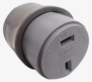 Clipsal 438/32 Fixed Polarity Cord Socket Grey - Free Transparent PNG ...
