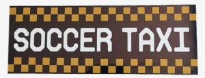Soccer Taxi Bumper Sticker - Label - Free Transparent PNG Download - PNGkey