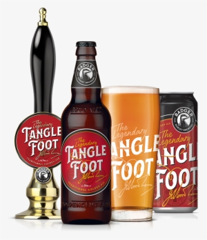 The Legendary Tangle Foot - Badger Beers - Free Transparent PNG ...