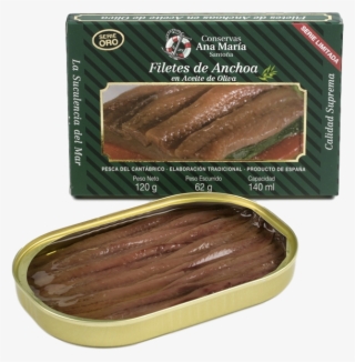 Anchovy Fillets From Cantabria - Free Transparent PNG Download - PNGkey