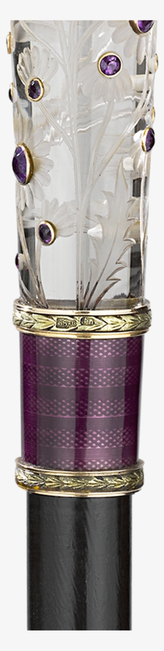 Fabergé Rock Crystal And Amethyst Cane - Free Transparent PNG Download ...