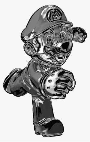 Metal Mario - Super Mario Metal Mario - Free Transparent PNG Download ...