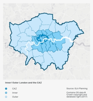 Inner And Outer London Boroughs - Free Transparent PNG Download - PNGkey