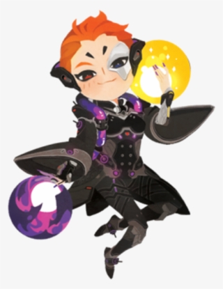 Moira Sticker Freetoedit Overwatch Cute - Free Transparent PNG Download ...