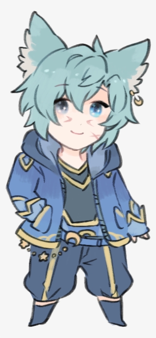 [fanart]commission Of My Lovely Catboy - Free Transparent PNG Download ...