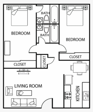 Tempe Terrace 2 Bed Thumbnail - Free Transparent PNG Download - PNGkey