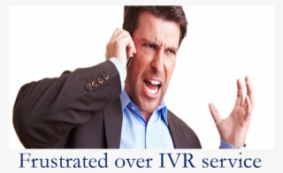 Customer Frustrated Over Interactive Response System - Free Transparent ...