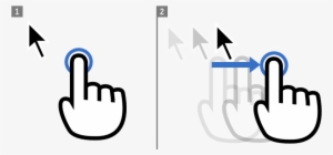 Drag To Move The Mouse Pointer And Tap To Click - Drag And Drop Mouse ...