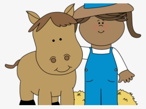 Farm Clipart Cute - Kids Clipart Farmer - Free Transparent PNG Download ...