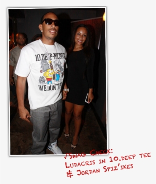 Ludacris Was Seen With His Main Squeeze Rocking The - Free Transparent ...