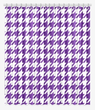 Royal Purple And White Houndstooth Classic Pattern - Motif Chanel ...