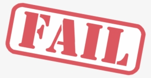 Fail Clipart Stamp - Transparent Failure Clip Art - Free Transparent ...
