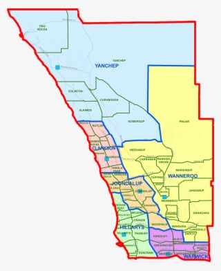 Joondalup District Map - Atlas - Free Transparent PNG Download - PNGkey