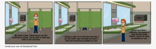 Sam Uses The Restroom - Cartoon - Free Transparent PNG Download - PNGkey