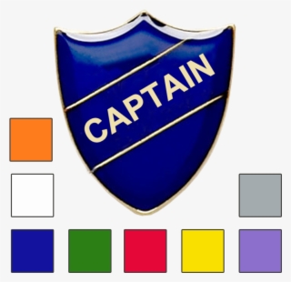 Captain Shield School Badges - Emblem - Free Transparent PNG Download ...