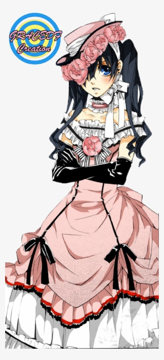 Ciel Phantomhive Girl - Ciel Phantomhive Red Dress - Free Transparent ...