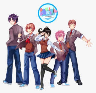 Ddlc - Png Doki Doki Literature Club Natsuki Sprites - Free Transparent ...
