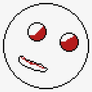 The Scary Face - Perfect Circle Pixel Art - Free Transparent PNG ...