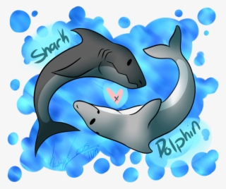 Clipart Shark Dolphin - Dolphin Cartoon - Free Transparent PNG Download ...