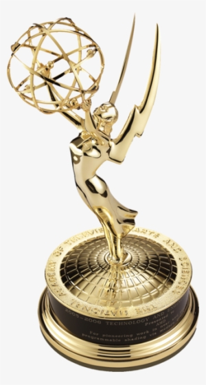 Share This Image - Gold Emmy Trophy Transparent - Free Transparent PNG ...