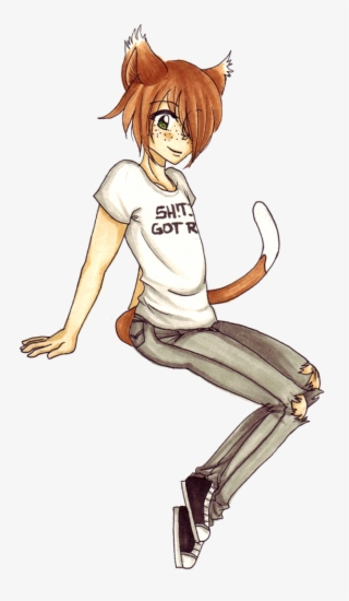 Brown Catboy Digitalart - Free Transparent PNG Download - PNGkey