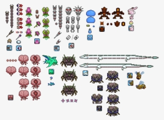 Custom Terraria Sprites - Terraria Sprites - Free Transparent PNG ...