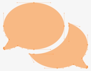 Round Chat Bubbles - Illustration - Free Transparent PNG Download - PNGkey