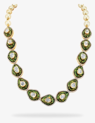Polki - Necklace - Free Transparent PNG Download - PNGkey