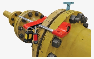 Blind Flange Lockout - Lock Out Tag Out On Pipes - Free Transparent PNG ...
