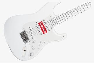 Supreme X Fender Stratocaster - Free Transparent PNG Download - PNGkey