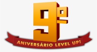 Aniversário Level Up - 9 Anos - Free Transparent PNG Download - PNGkey