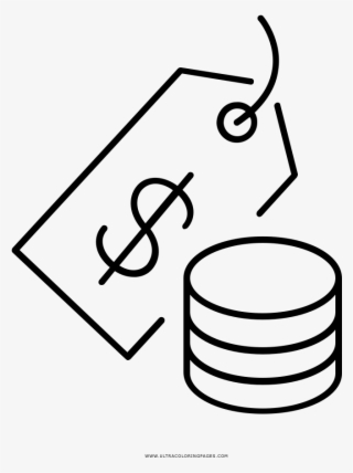Price Tag Coloring Page - Precio Para Colorear - Free Transparent PNG ...