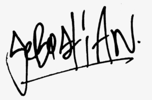 Sebastian's Signature - Sebastian Signature Png - Free Transparent PNG ...