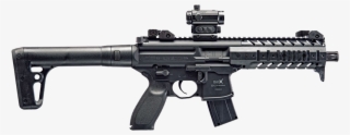 Sig Mpx Asp Red Dot Blk - Free Transparent PNG Download - PNGkey