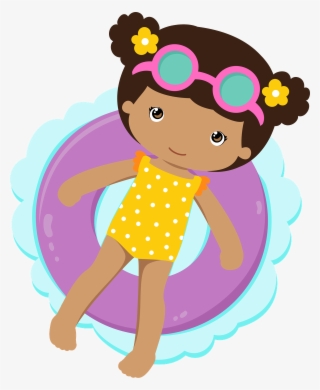 Pool Clipart Watercolor - Menina Pool Party Png - Free Transparent PNG ...
