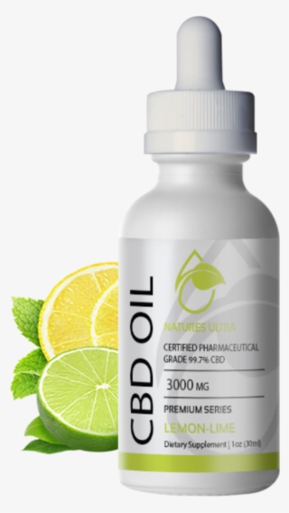 Lemon-lime Cbd Oil, Premium Series By Nature's Ultra - Cosmetics - Free ...